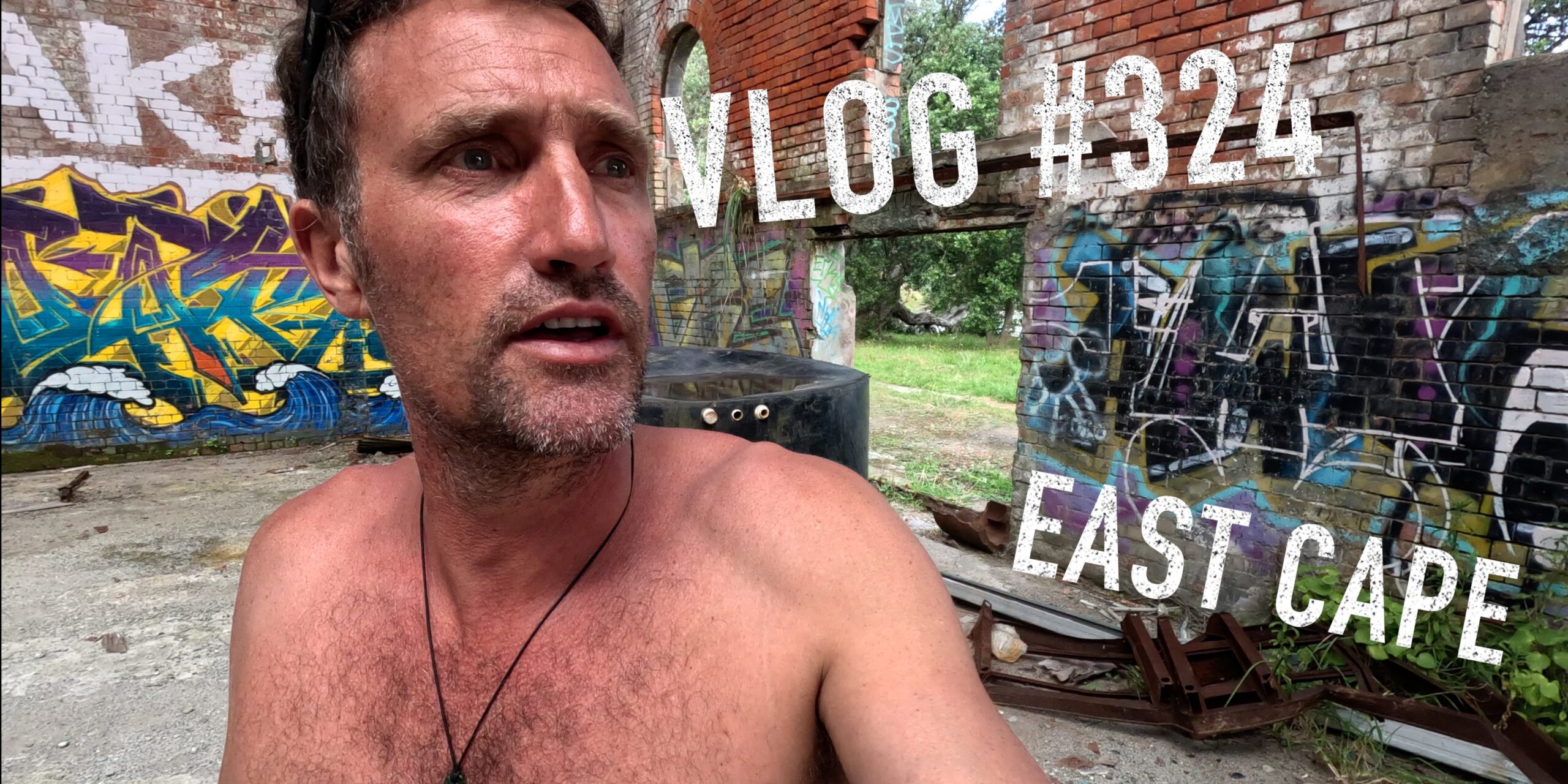 North Island mission #10 east cape Adventure VLOG #324 - The Kiwi Bushman